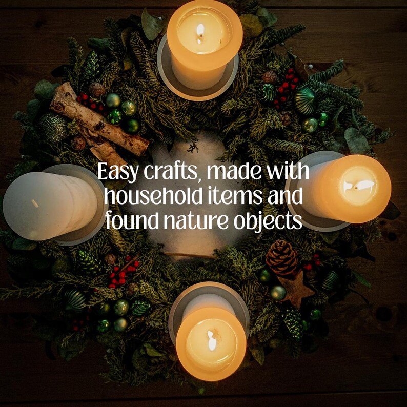 Pagan Kids Advent Calendar: Nature-based Yule Activities (printable PDF ...