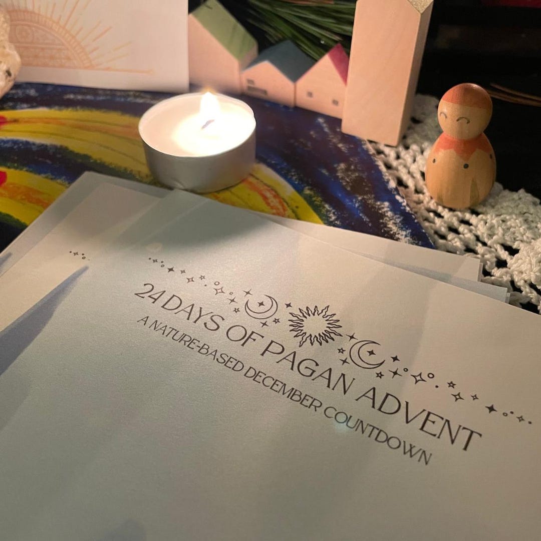 Pagan Kids Advent Calendar: Nature-based Yule Activities (printable PDF ...