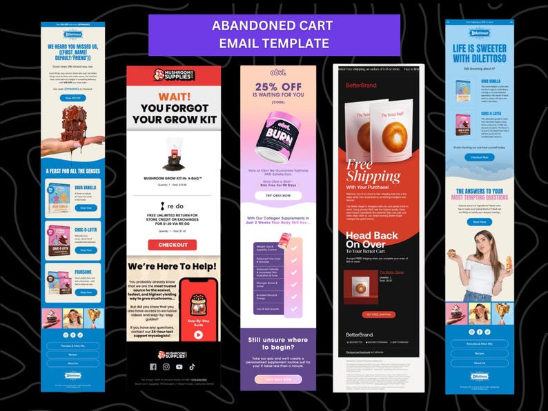 150+ Figma Email Template for Health & Beauty Supplement Email ...