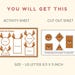 Christmas Shape Matching Activity for Kids | 3 Holiday Sets | Preschool ...