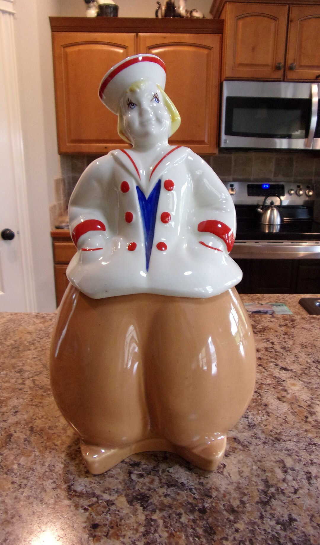 Vintage Pottery Guild Dutch Boy Cookie Jar - Etsy