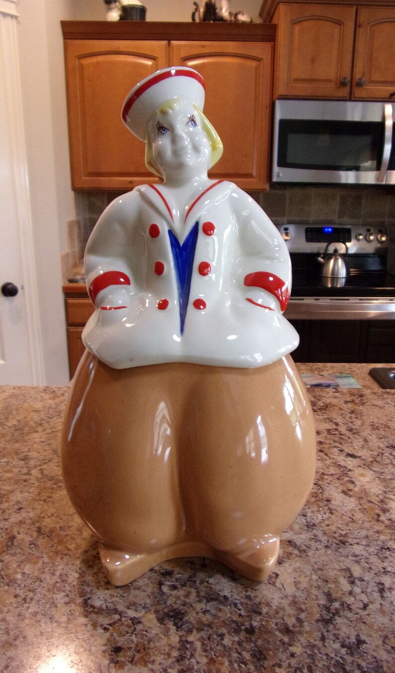 Vintage Pottery Guild Dutch Boy Cookie Jar | Etsy