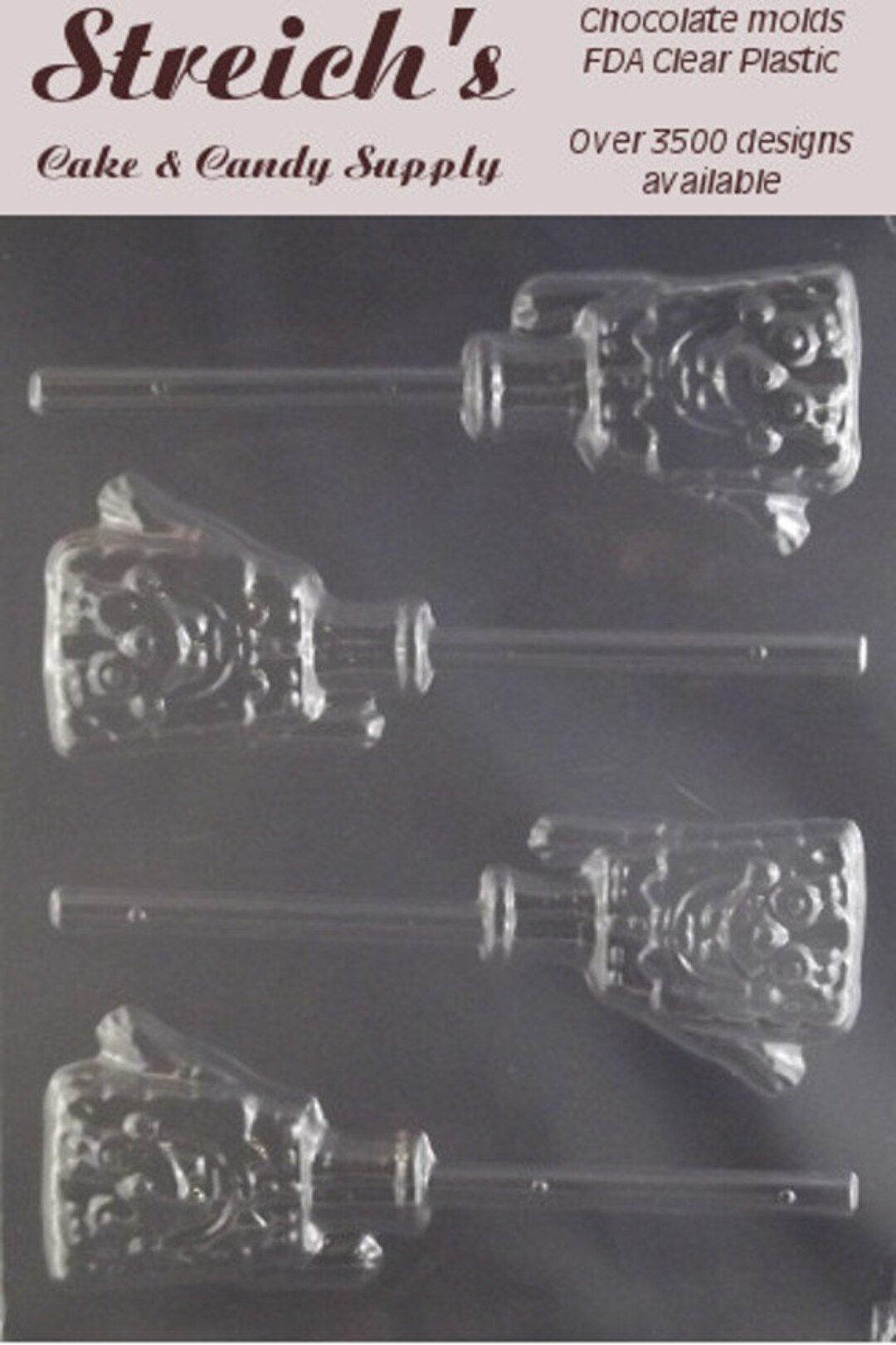 Sponge Bob Lollipop Sucker Chocolate Candy Mold - Etsy