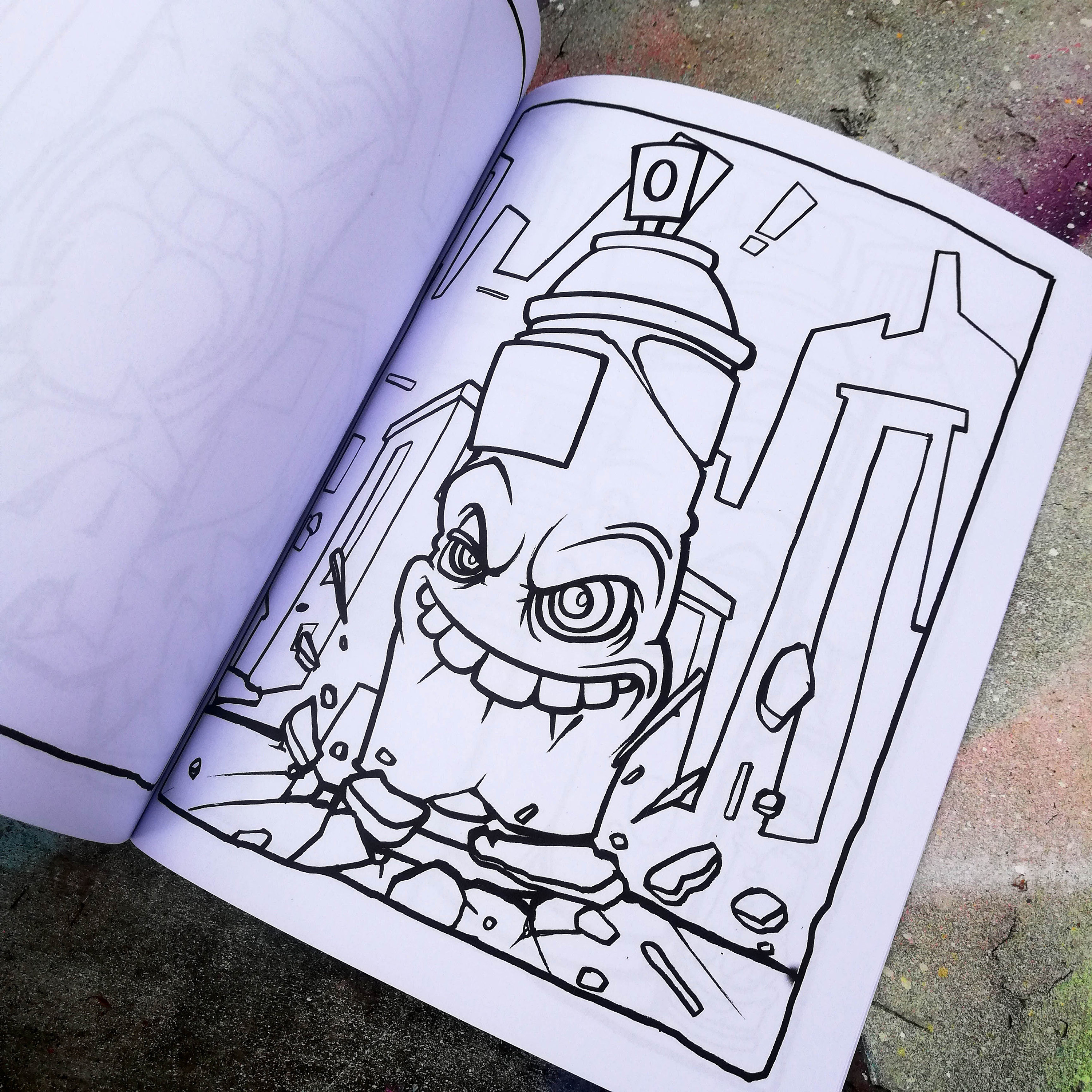 Drawings By Wizard Spray Can