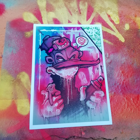 Graffiti Characters Faces