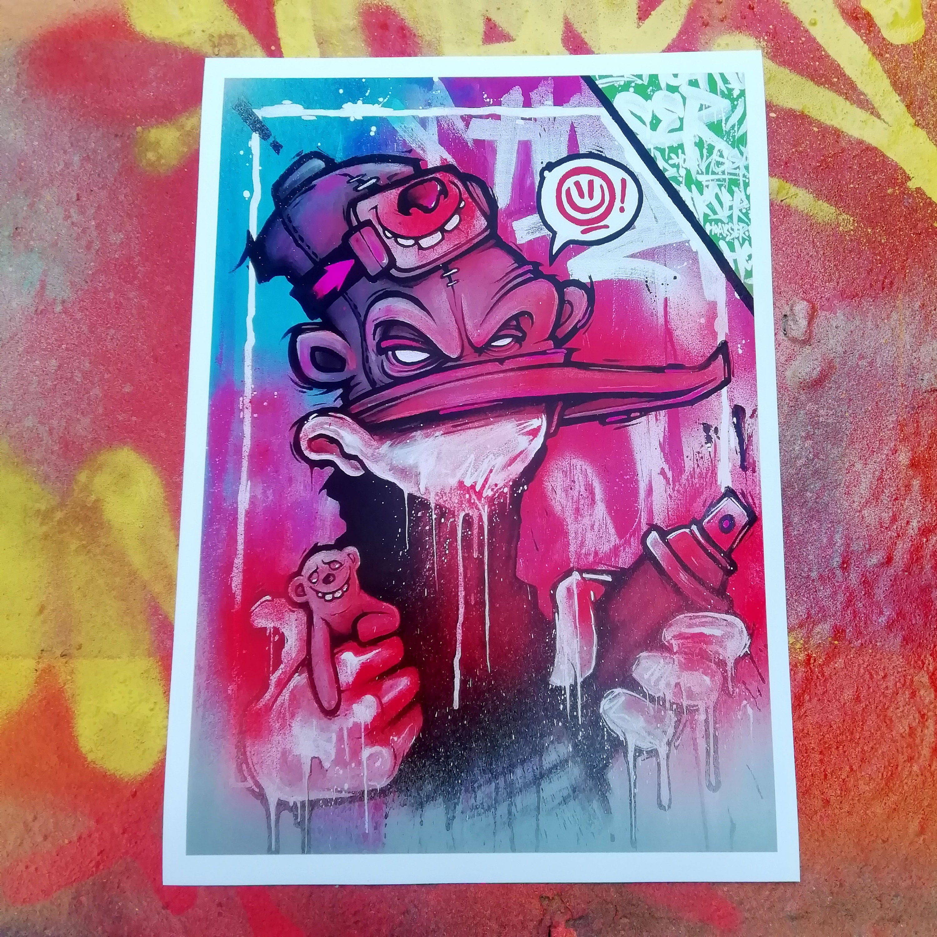 Graffiti Character Faces