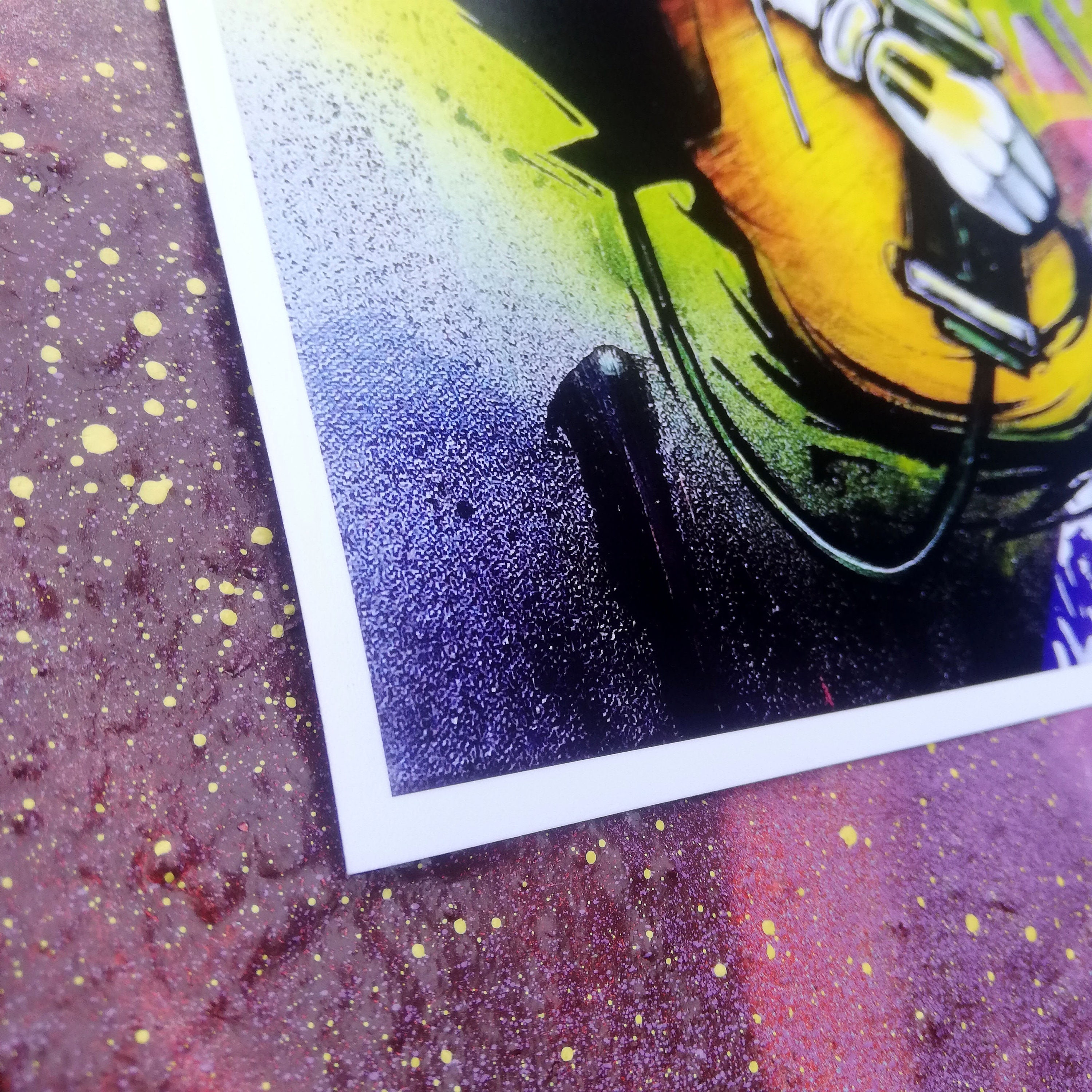 Boom Bap Graffiti A4 Art Print Canvas Poster Painting by | Etsy