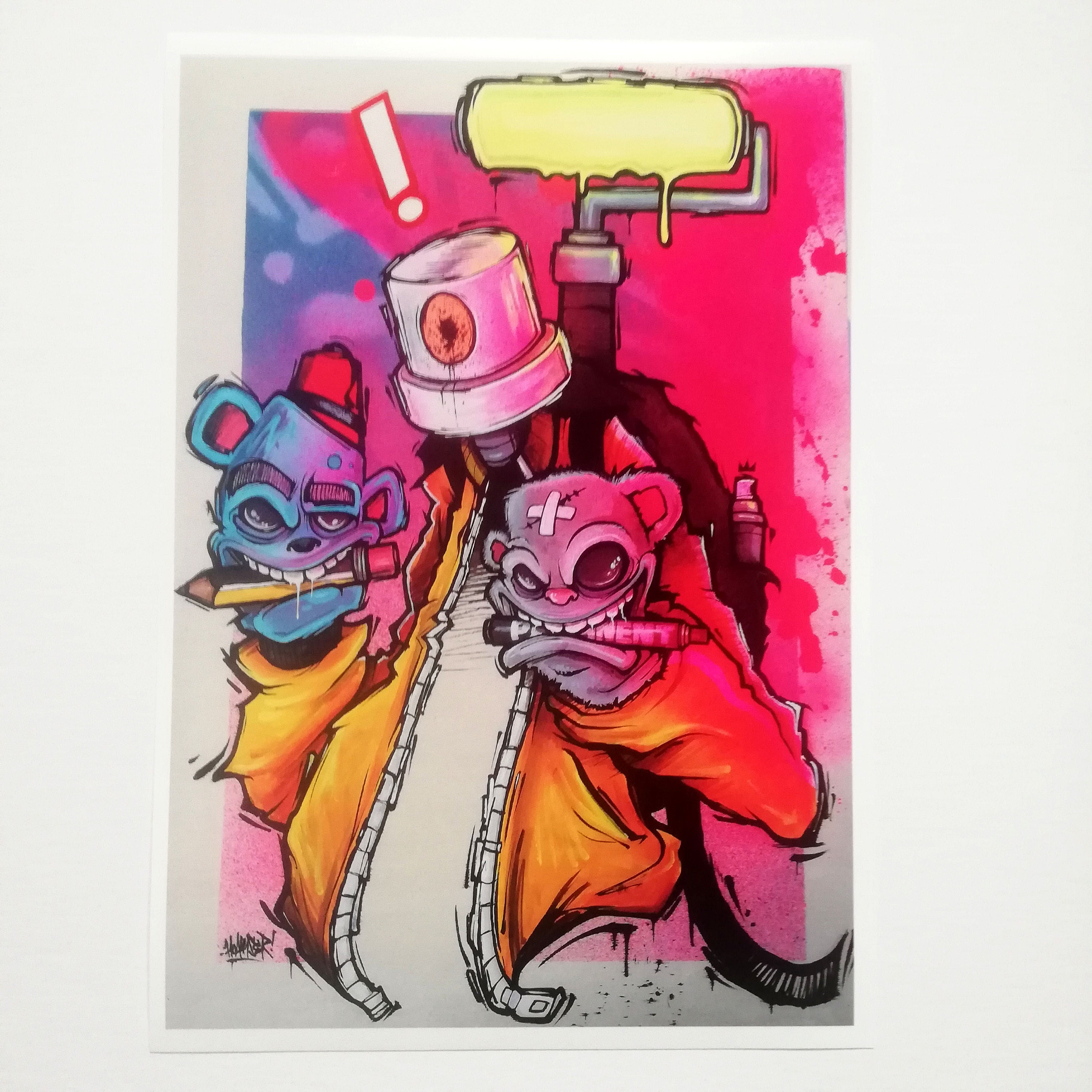 New School Graffiti Characters