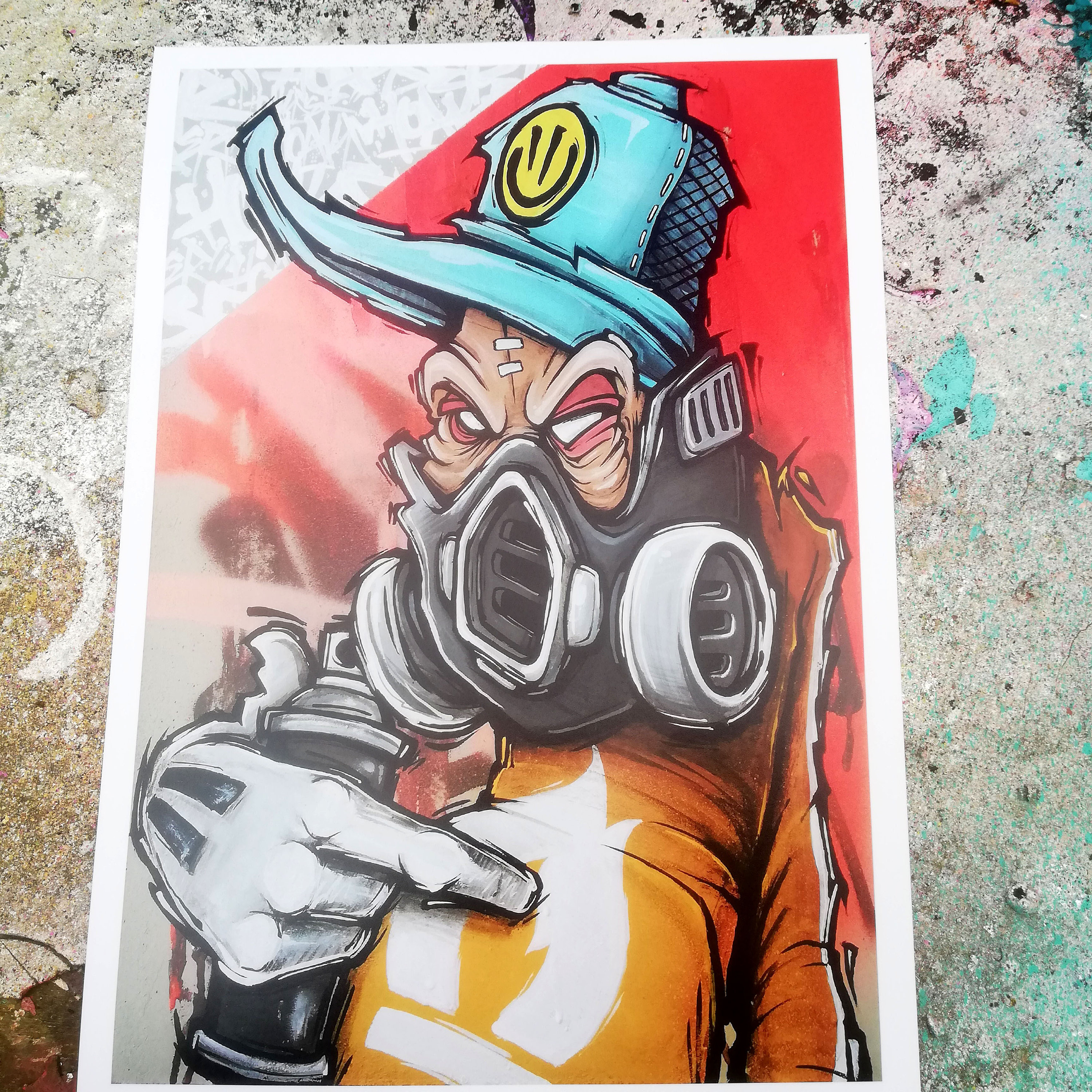 Graffiti Mask Characters