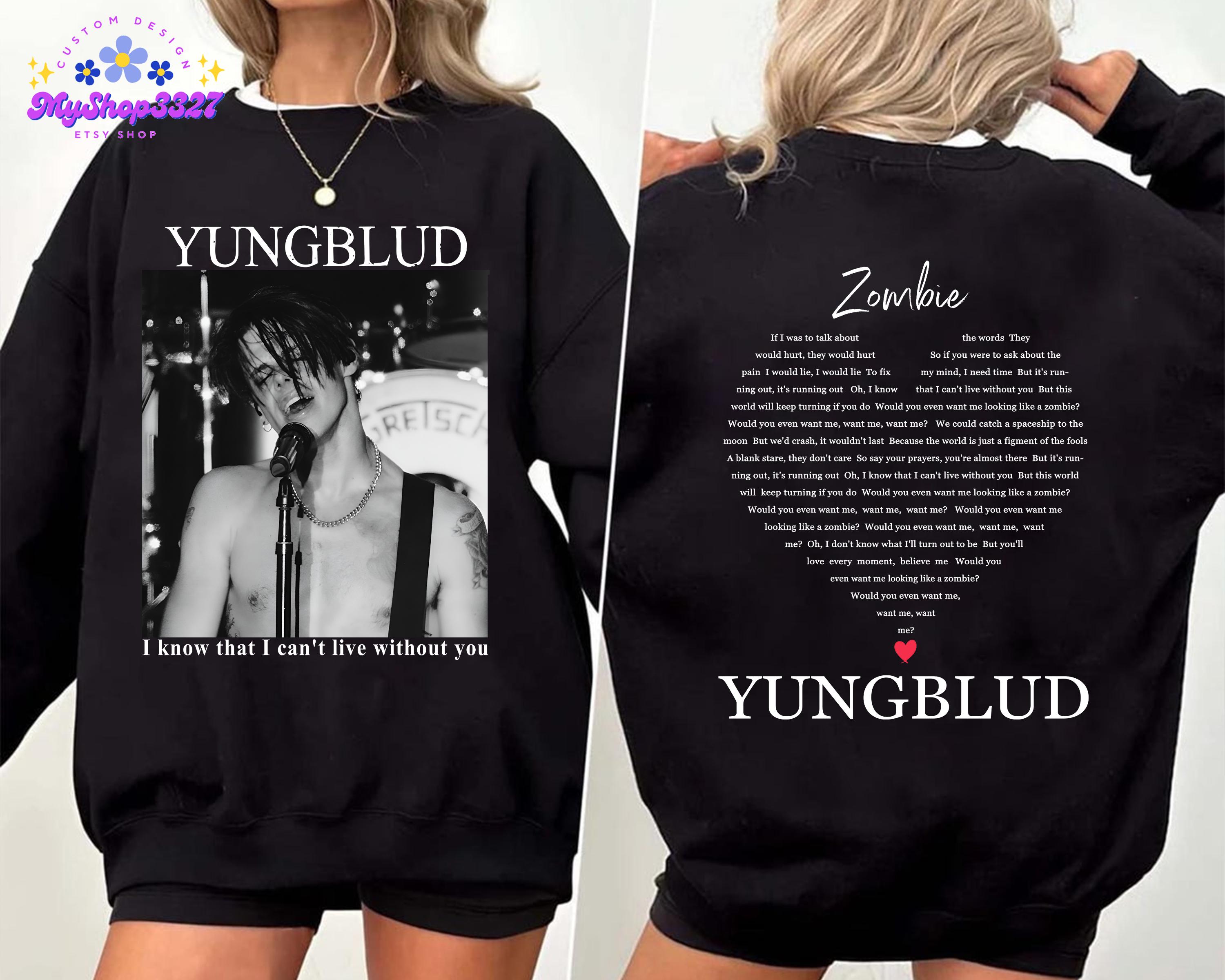 Yungblud Unisex Shirt, Yungblud Kid's Sweatshirt, World Tour Graphic ...
