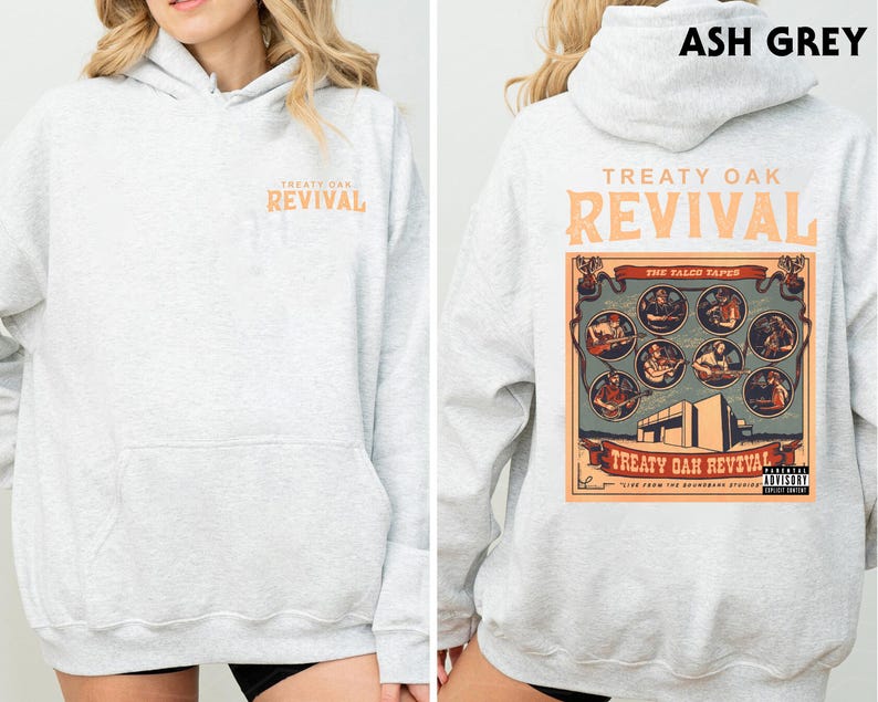 Treaty Oak Revival Band Graphic Shirt, Music Sweatshirt, World Tour Tee ...