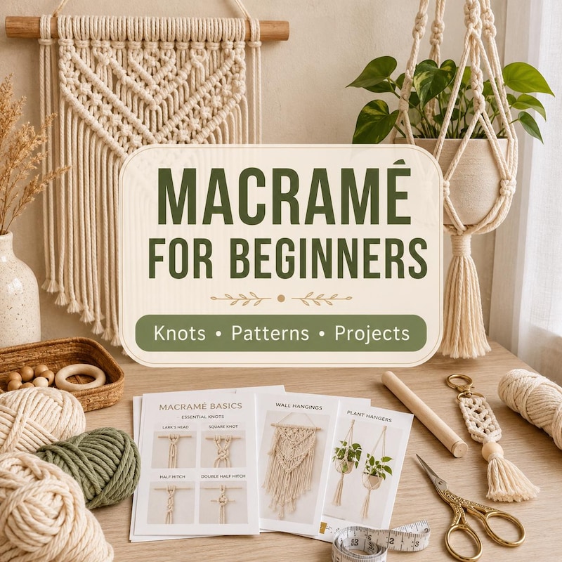 Modern Macrame Hangings - Etsy
