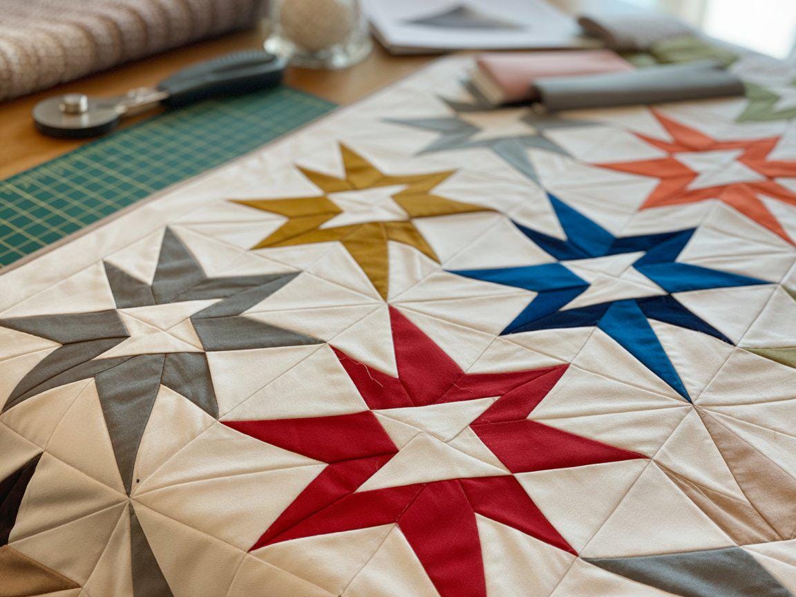 Paper-pieced Star Quilt Blocks – Modern FPP Designs (PDF Pattern) - Etsy