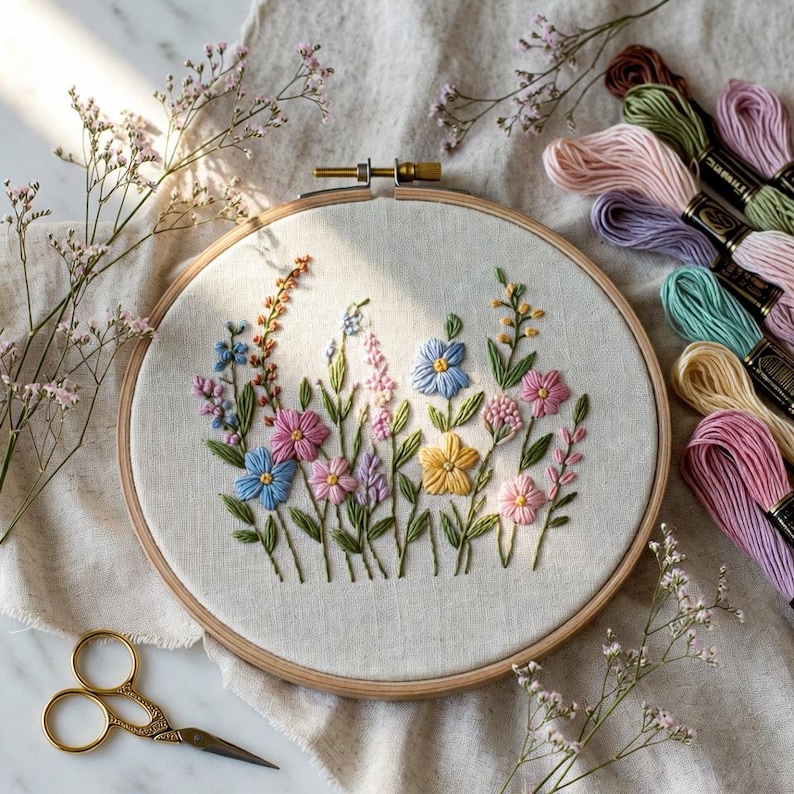 Flower Embroidery Made Easy for Beginners - Simple Floral Stitches ...