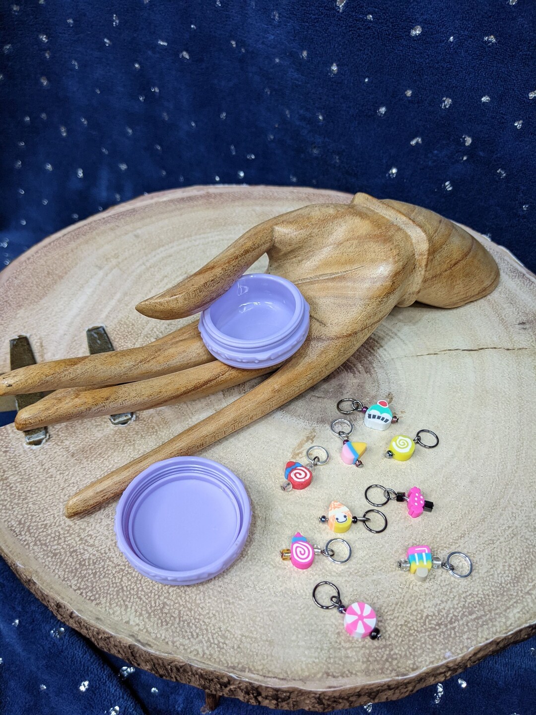 Macaron Container With Stitch Marker Sampler for Knitting - Knitting ...