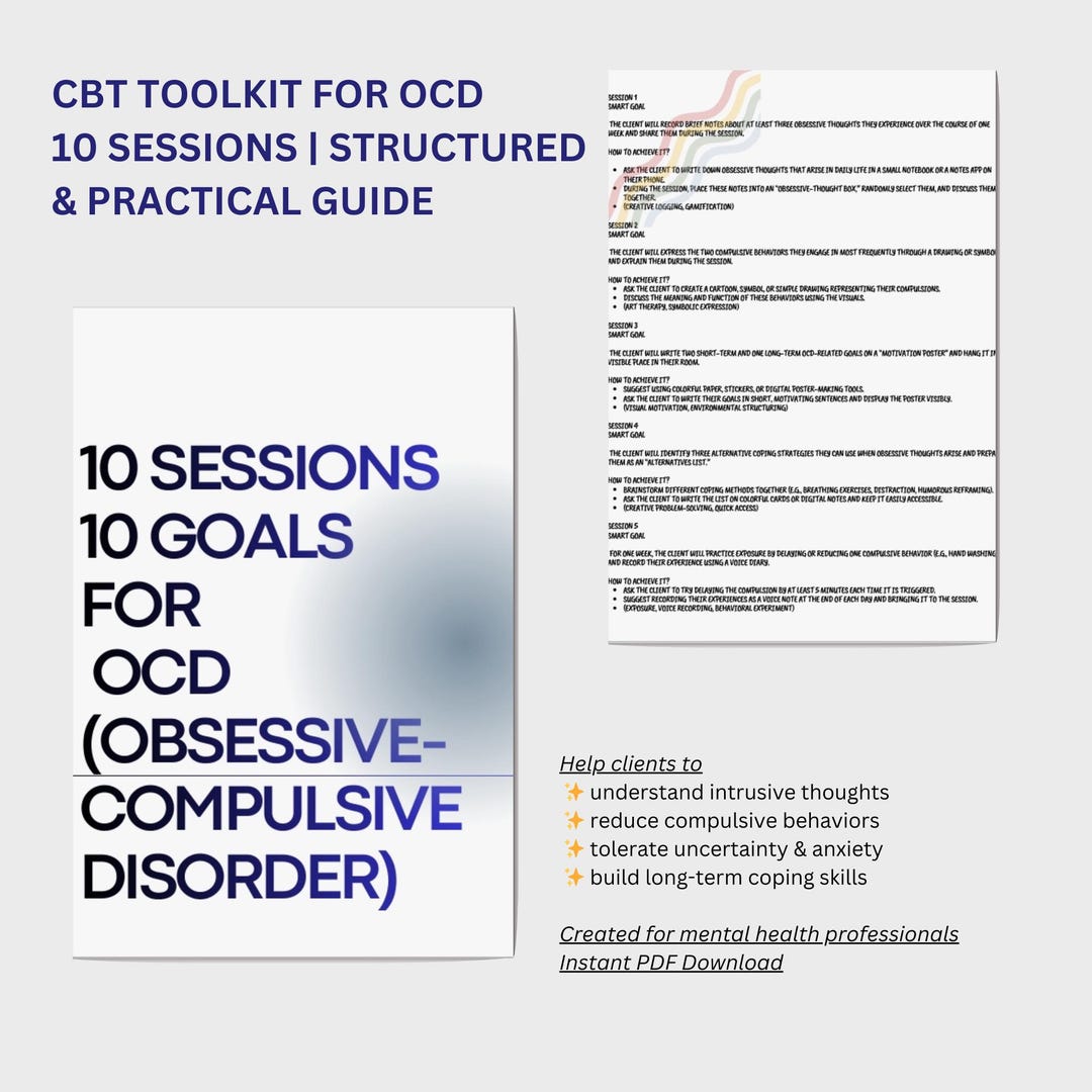CBT OCD Therapy | 10-week Treatment Plan | Obsessive Compulsive ...