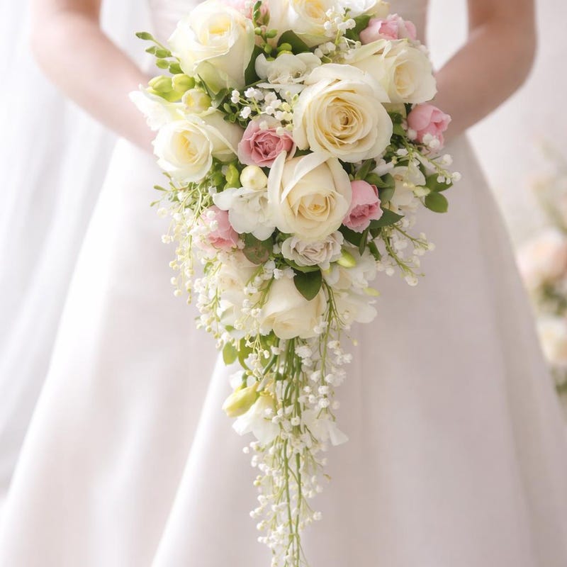 Bridal Waterfall Bouquets - Etsy