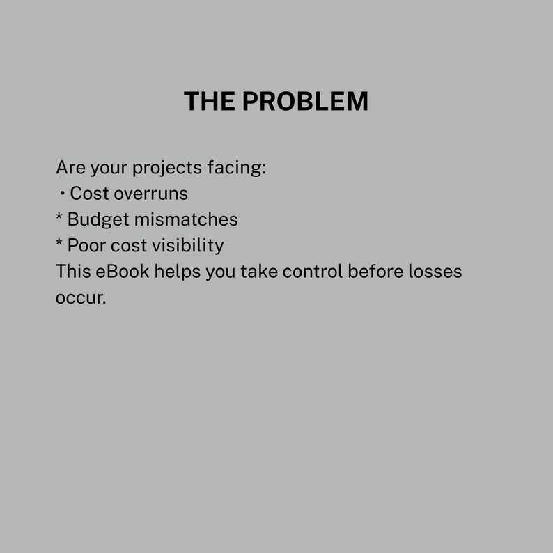 Construction Cost Control Ebook | Practical Budgeting & Cost Management Guide for Construction ...