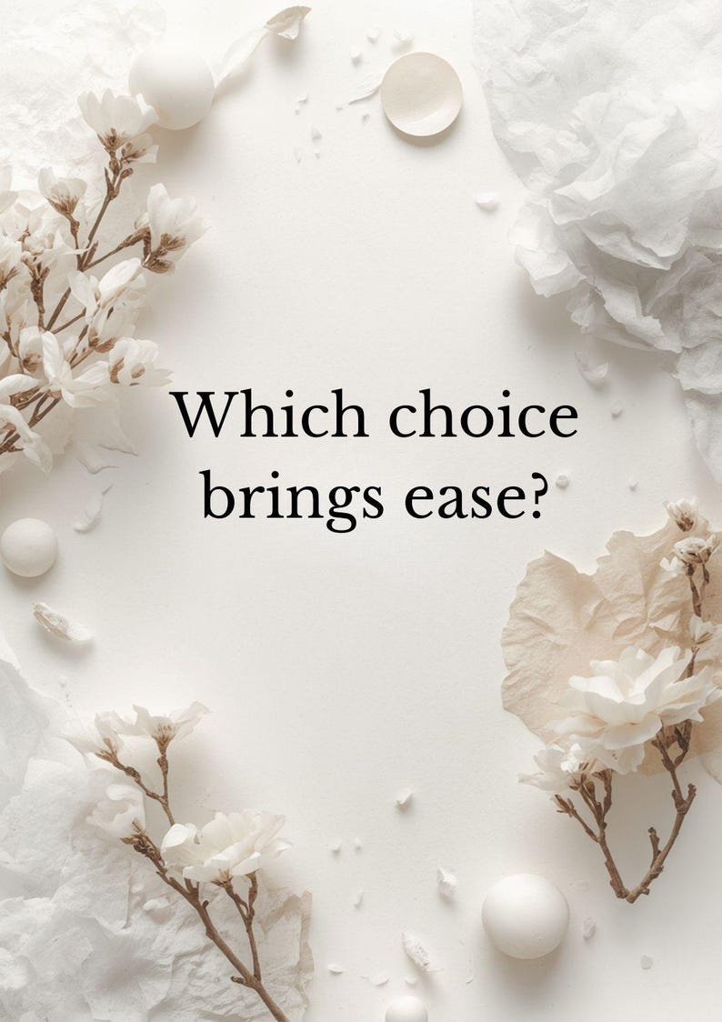 Pull This When You Can’t Make a Decision | Phone-only Digital Card Deck ...