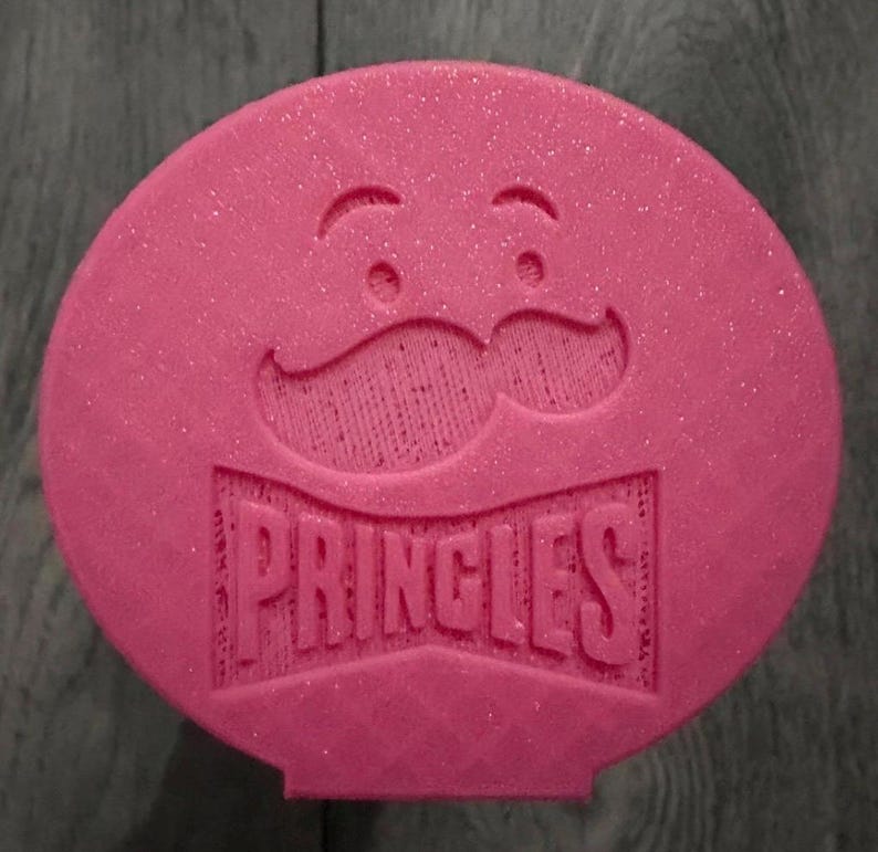 3D Printed Pringles Tray, Custom Colours and Designs Available - Etsy
