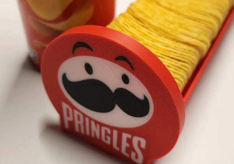 Custom Pringles Tray - 3D Printed Snack Dispenser Lid - Etsy