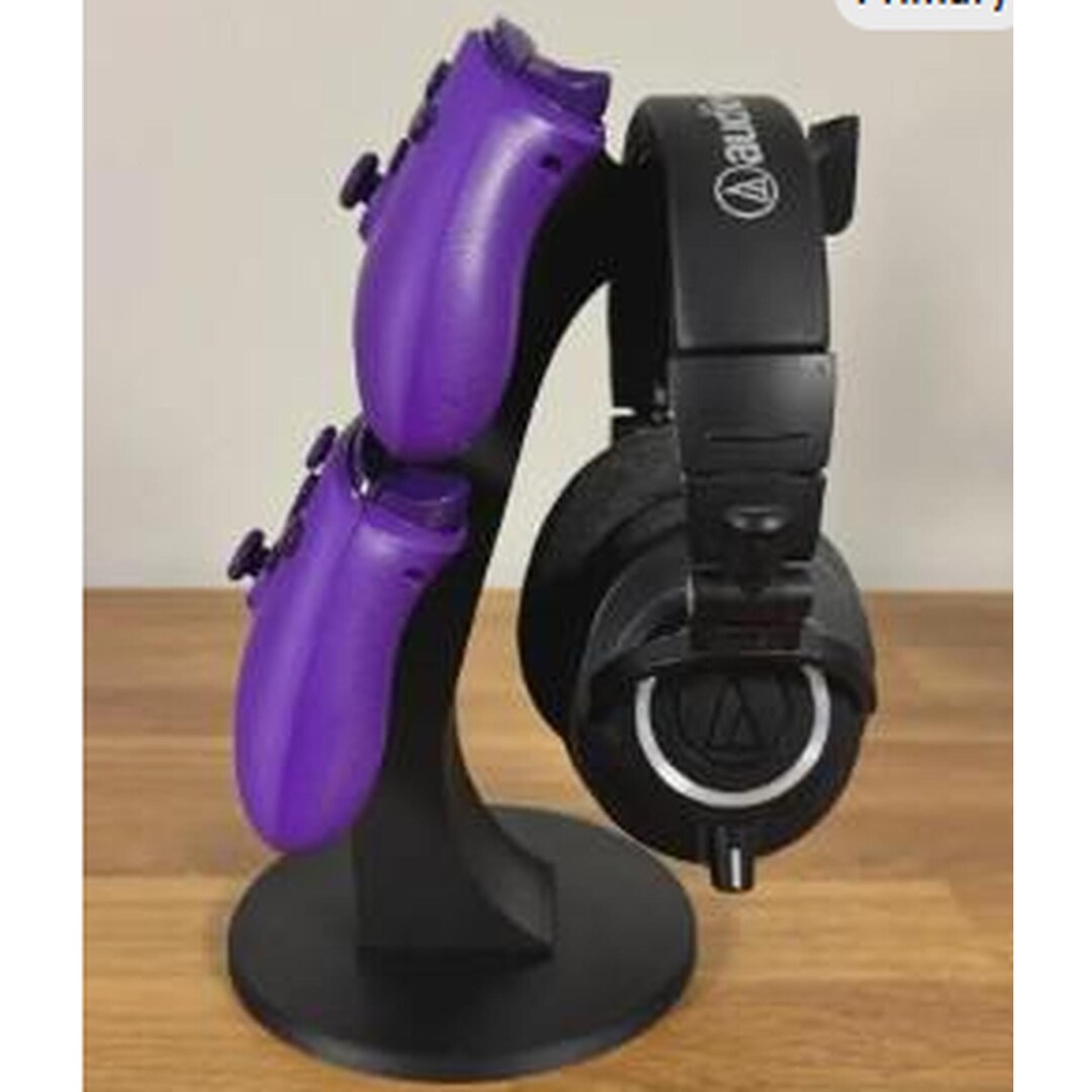 3D Printed Controller Stand – Universal, Console Mountable - Etsy