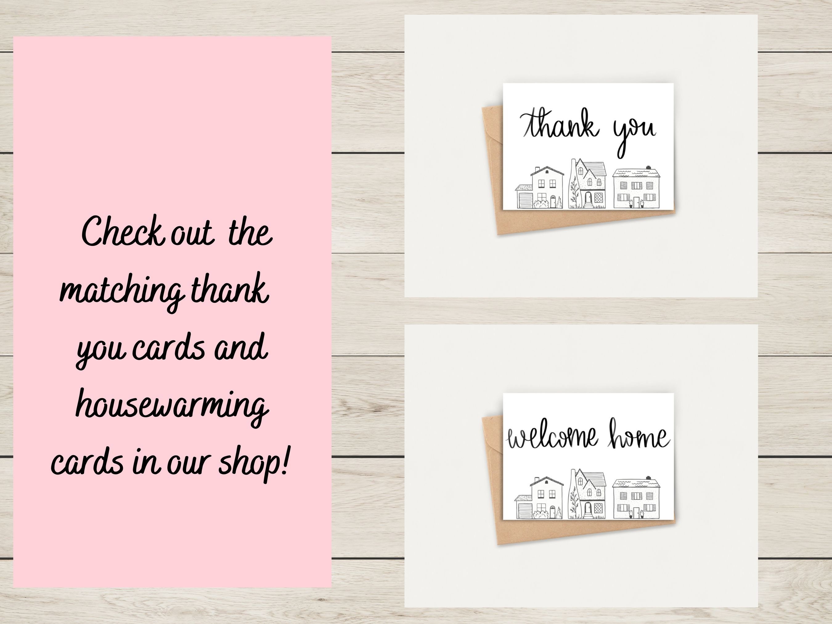 Printable House Note Card | Real Estate Marketing | Realtor Marketing ...