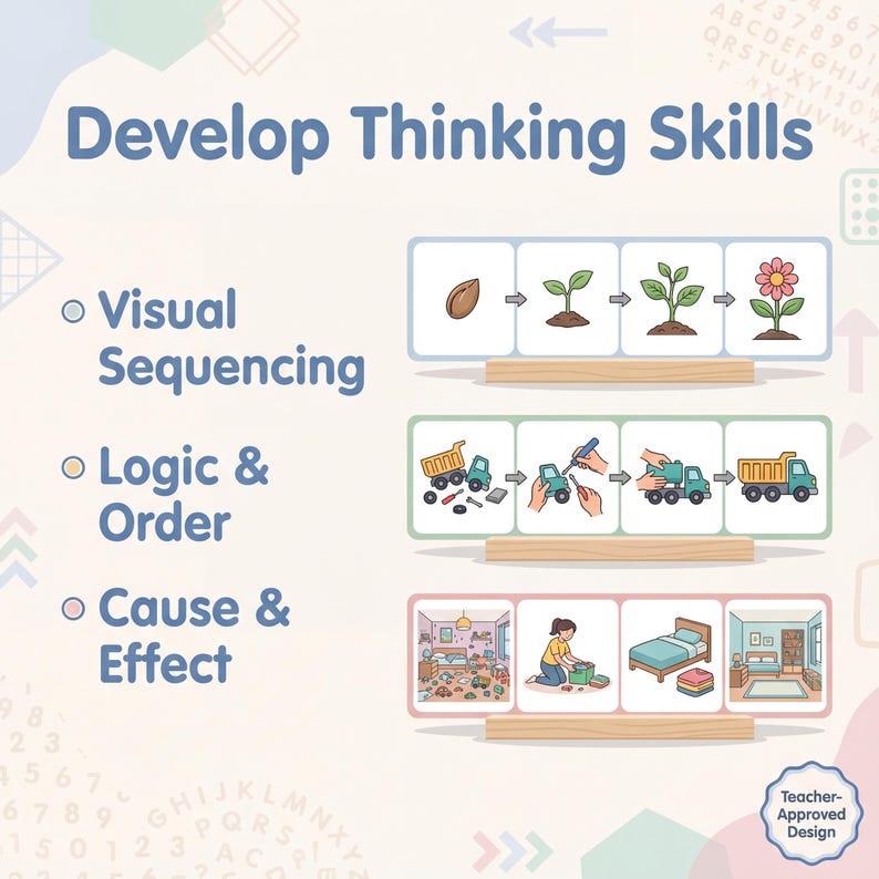 What Comes Next Sequencing Activities for Kids | Visual Thinking ...