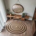 Natural Solid Wood Console Table, Sculptural Organic Curved Base ...