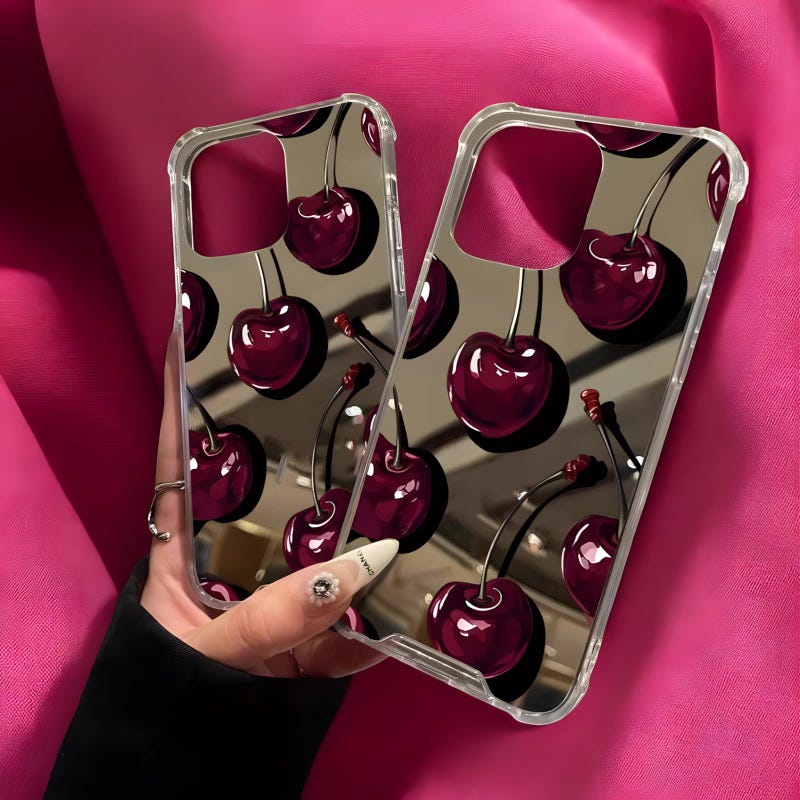 Cherry Charm iPhone Case - Etsy