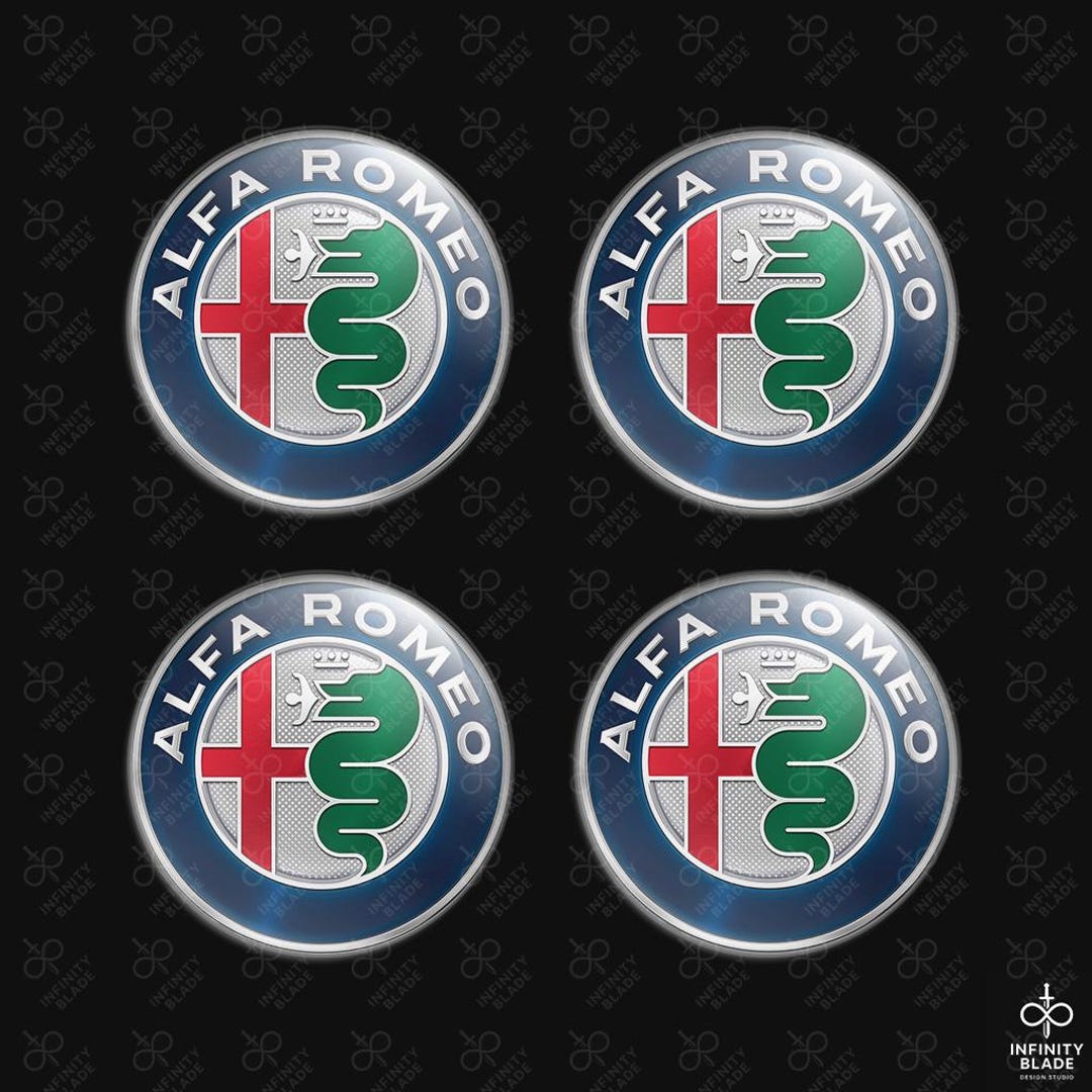 Gloss 3D Resin Rim Emblems | Wheel Center Cap Overlay Decals ...
