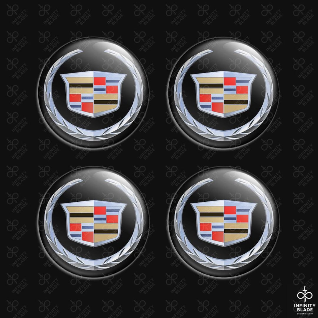 Gloss 3D Resin Rim Emblems | Wheel Center Cap Overlay Decals ...