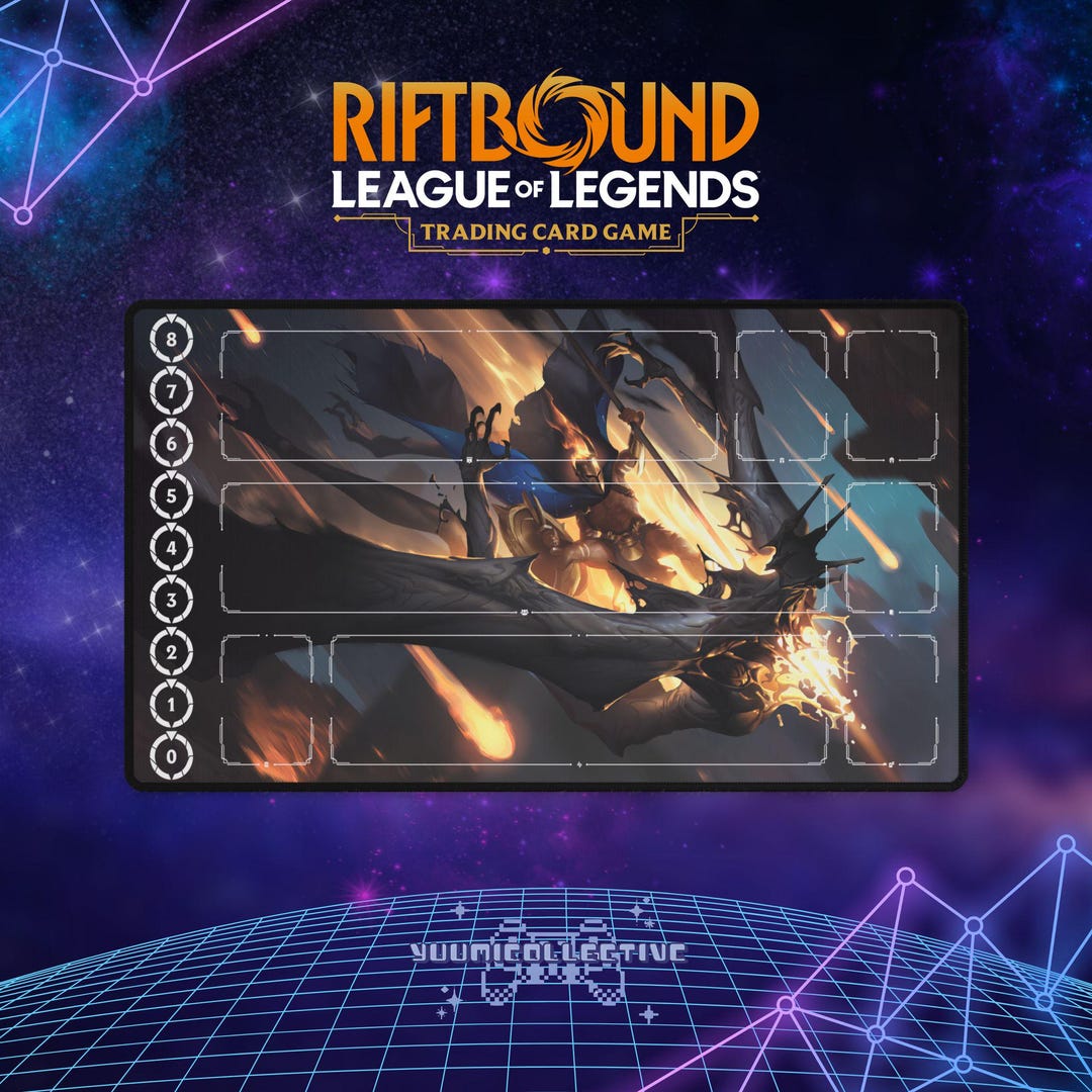 Pantheon - Riftbound Playmat - Trading Card Game Playmat - Etsy