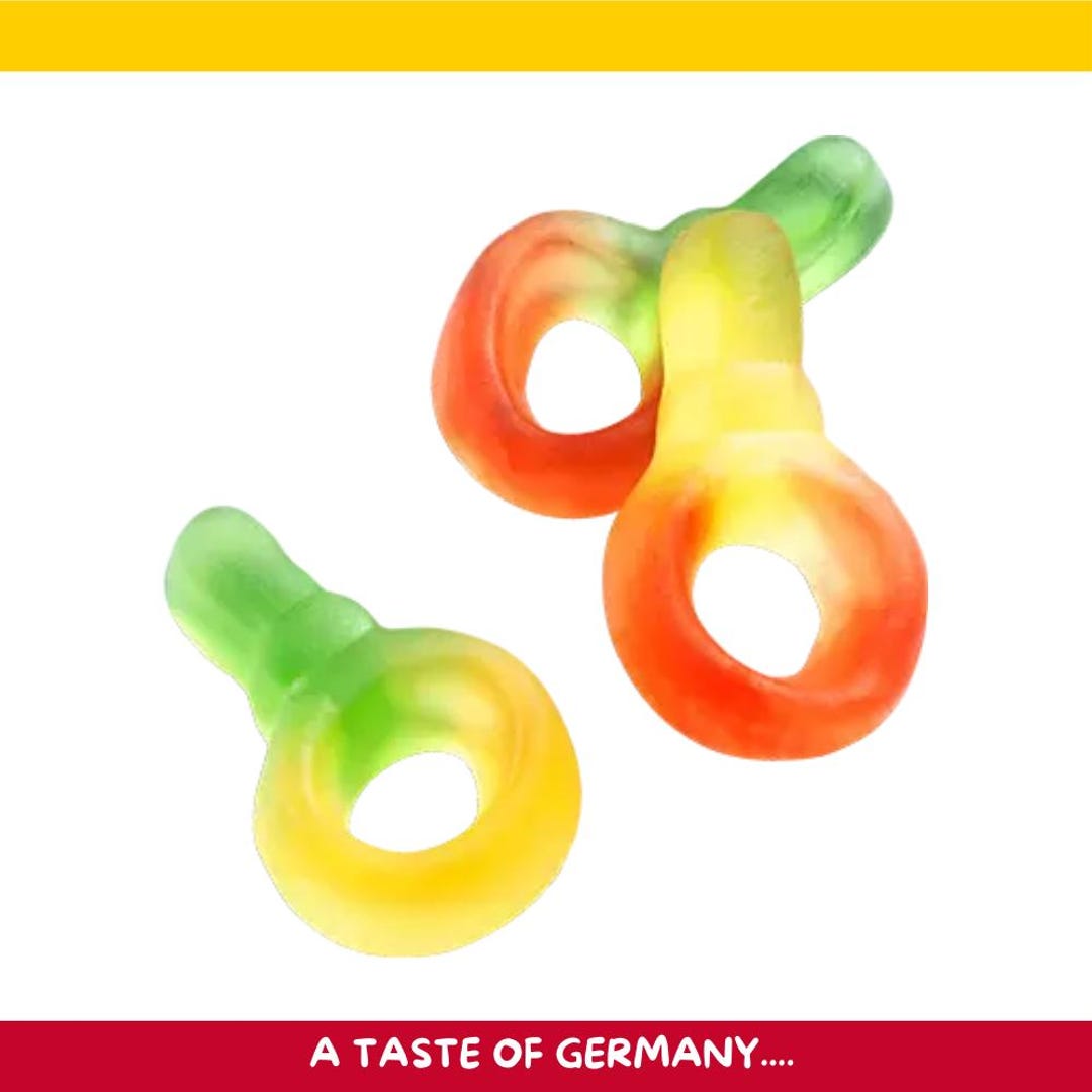 Haribo Fruit Pacifiers (nappar Frukt) – Bulk 3.5 Kg (7.7 Lbs ...