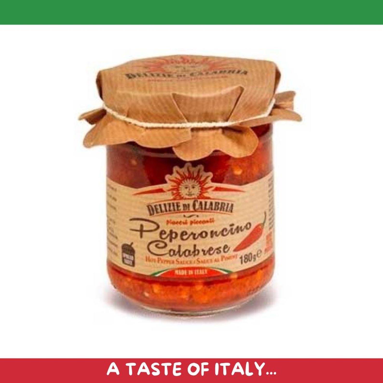 Delizie di Calabria Pimenta Calabresa Esmagada em Óleo de Girassol ...