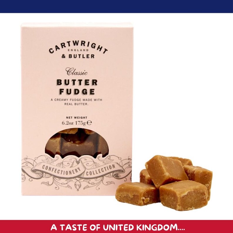 Cartwright & Butler – Fudge Clássico de Manteiga | Fudge Escocês ...