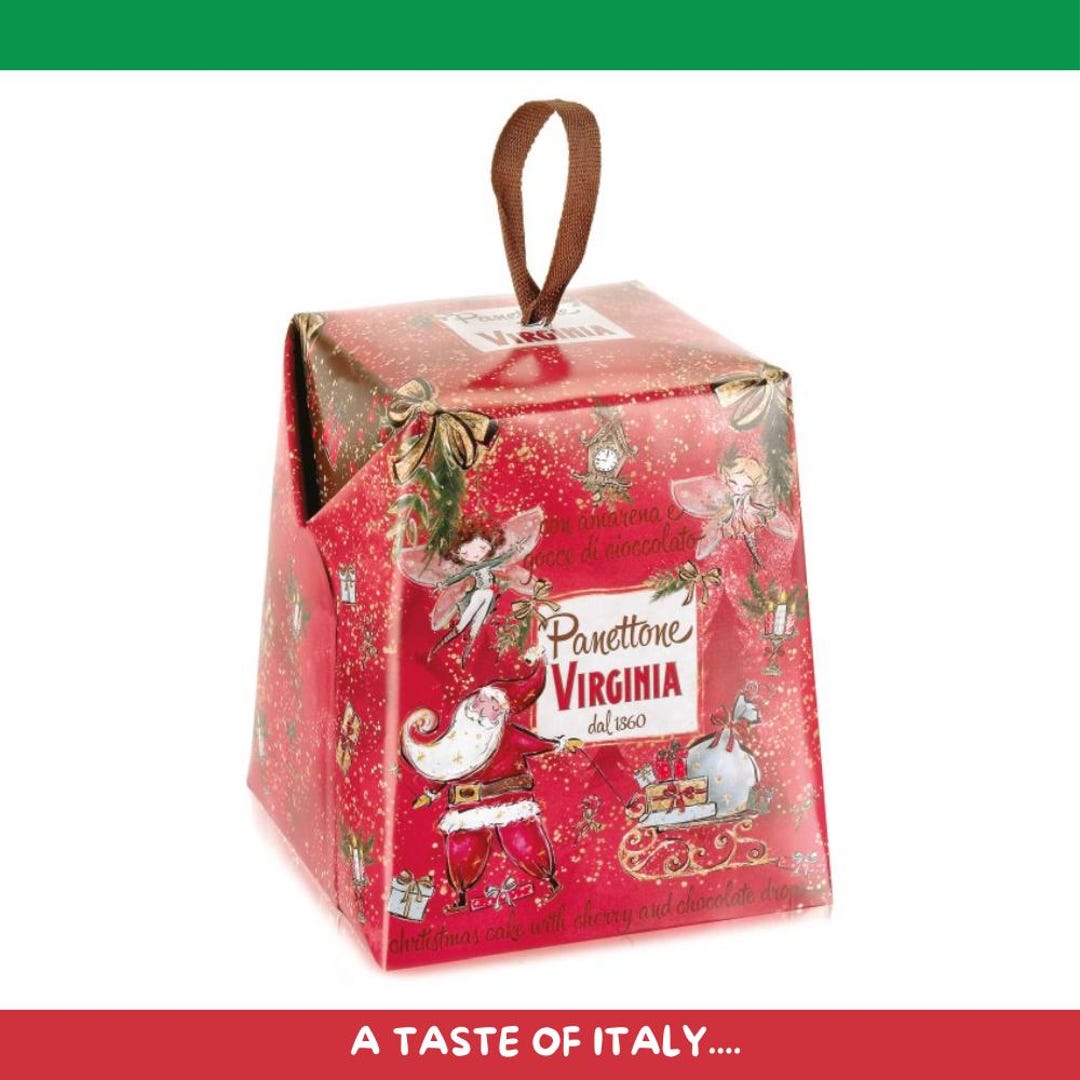 Virginia Mini Cherry & Chocolate Panettone – Traditional Italian ...