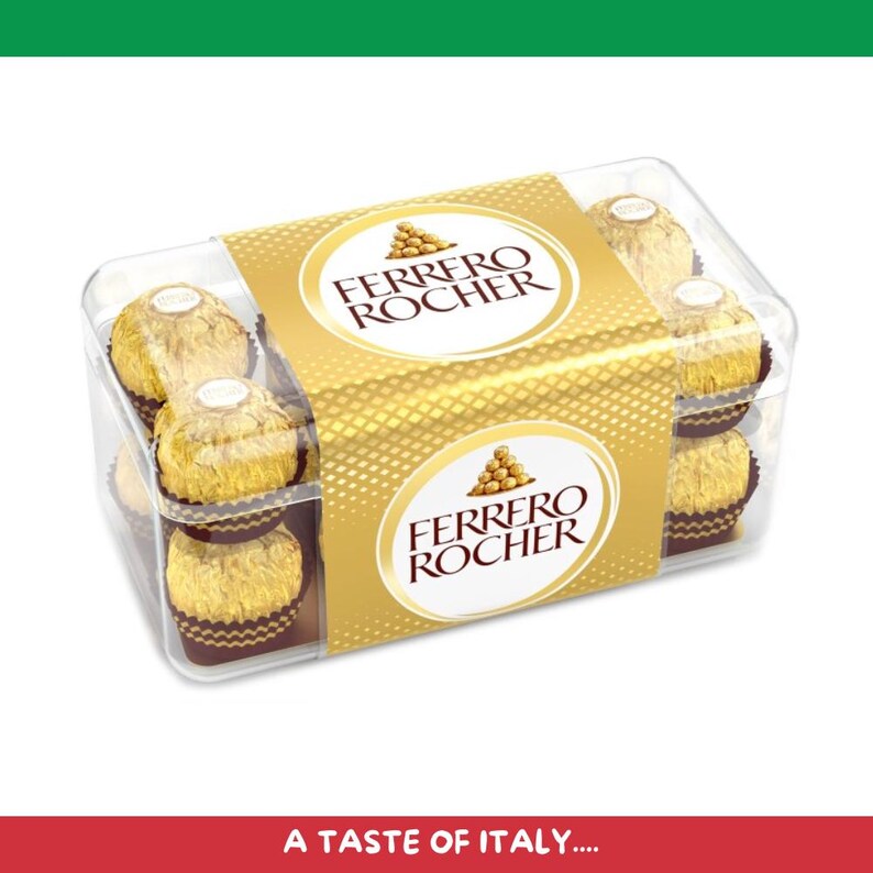Ferrero Rocher Premium Hazelnut Pralines – Classic Chocolate Gift Box ...