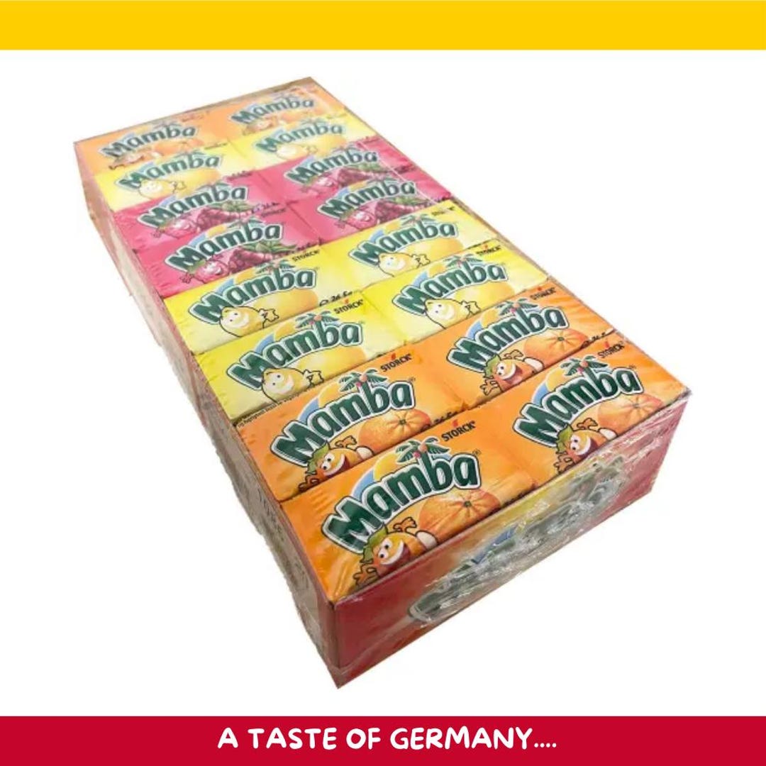 Pacote a granel Mamba Kola Mix – Balas mastigáveis de frutas sortidas ...