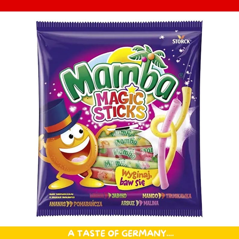 Mamba Magic Sticks – Fruit Chews (140g) - Etsy