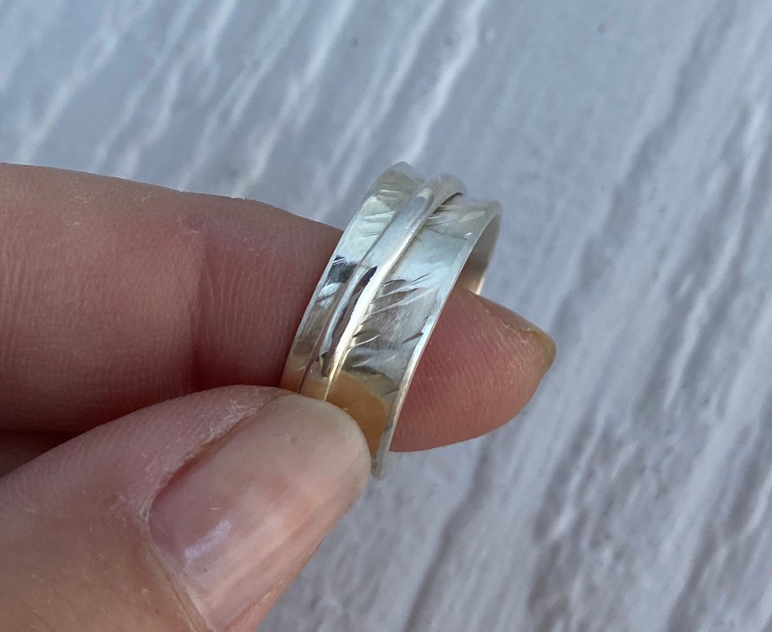 Spinner Ring, Gemstone Spinner Ring - Etsy