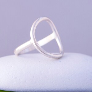 Forever Circle Karma Ring, Solid Silver Circle Ring, High Quality ...