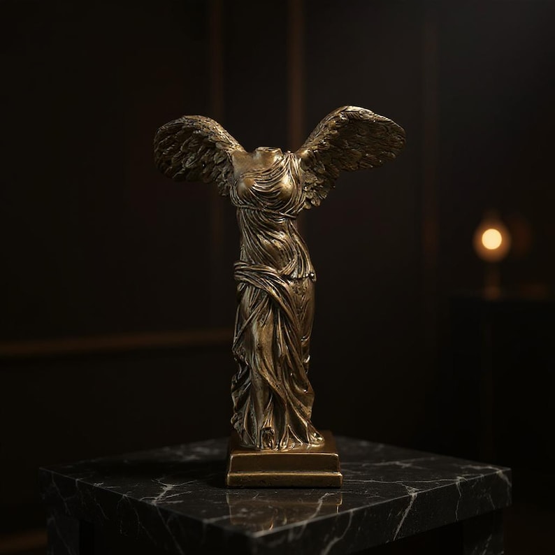 Winged Victory of Samothrace Statue | Nike Goddess Sculpture | Ancient ...