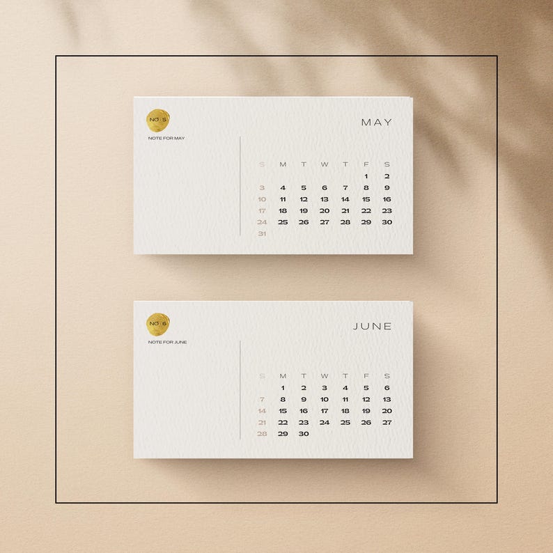 2026 Aesthetic Digital Calendar | Minimalist Monthly Calendar | Desktop ...