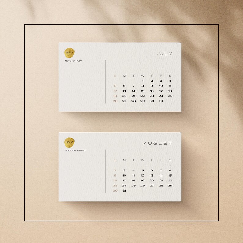 2026 Aesthetic Digital Calendar | Minimalist Monthly Calendar | Desktop ...