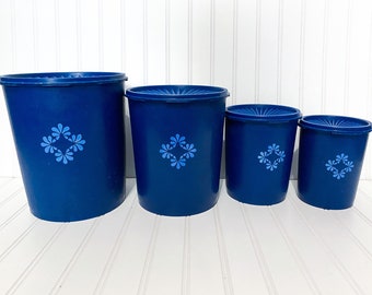 Canister Set of 4 - Etsy