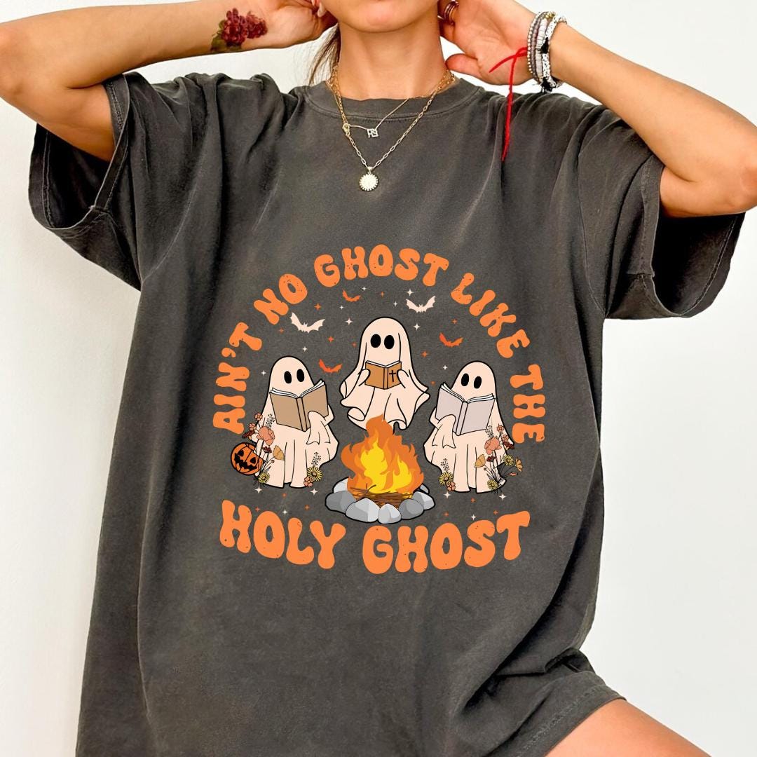 Ain't No Ghost Like the Holy Ghost Christian T-shirt Png,halloween ...