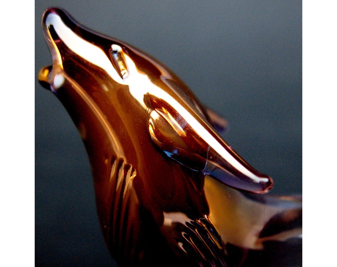 Northern Lights Howling Wolf Glass Mosaic - Etsy