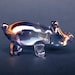 Hippo Hippopotamus Figurine Hand Blown Glass Crystal - Etsy