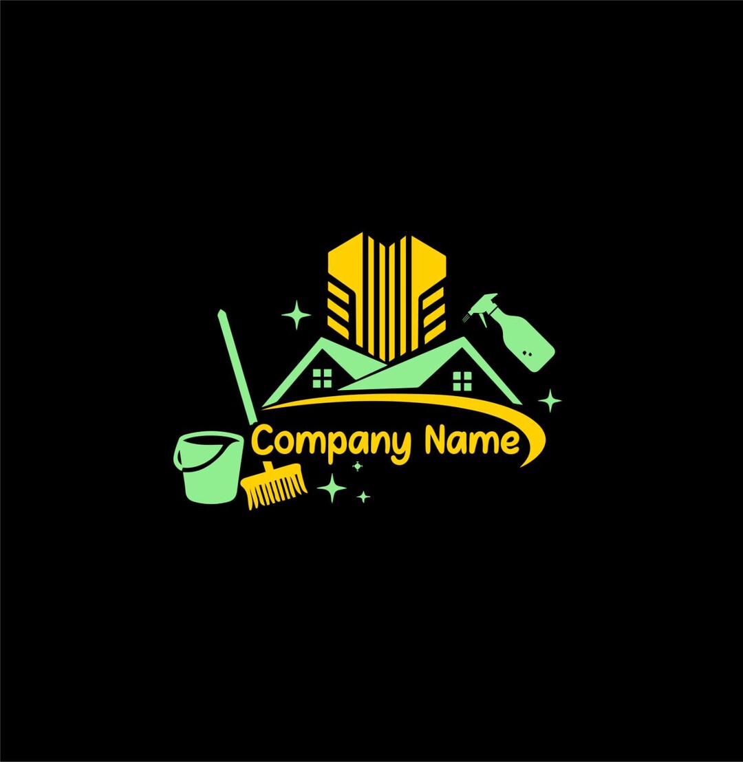 Professional Cleaning Logo Design | Residential & Commercial Cleaning ...